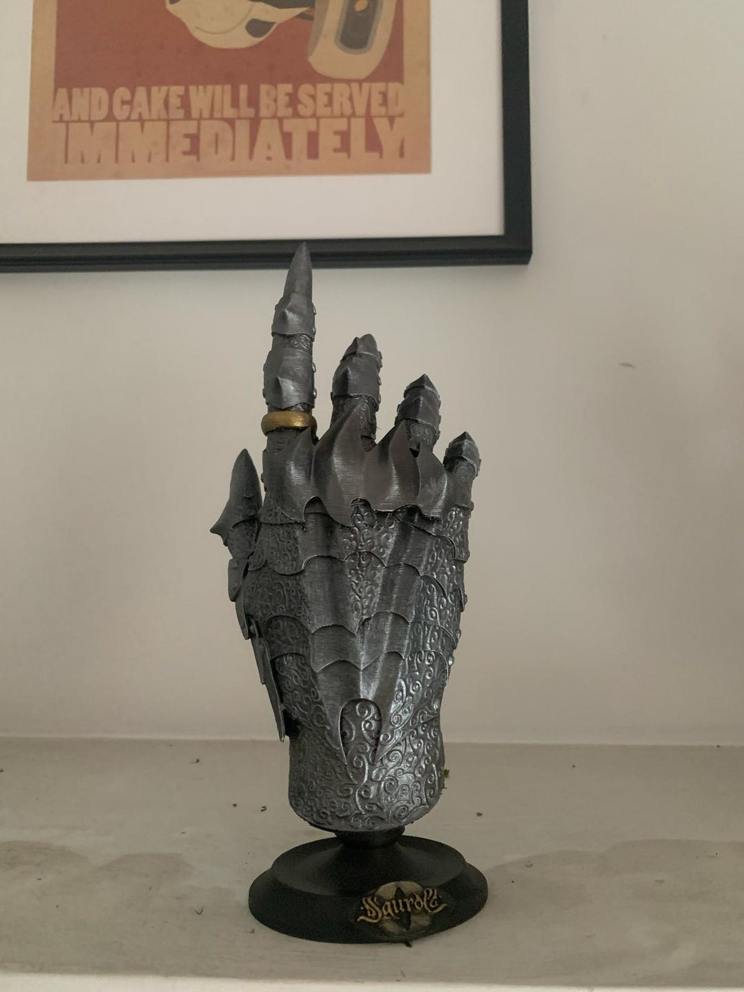 Hand of Sauron - Home Decor - Lotr Decor - Cinema Prop - 3D Printed ...