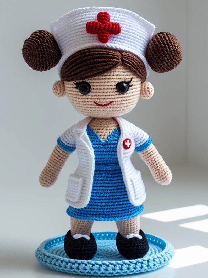 Crochet Doctor and Nurse Amigurumi Pattern (PDF Download) - Etsy