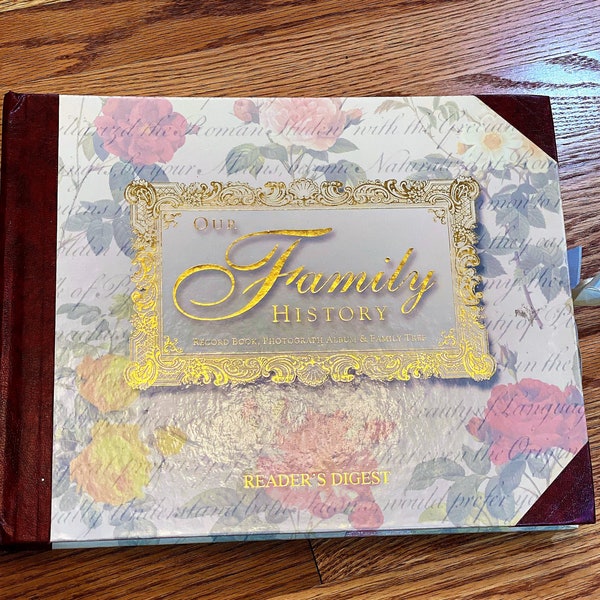 Family Tree Photo Album - Etsy
