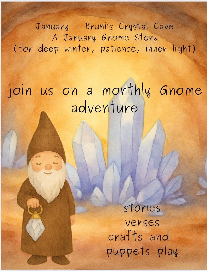 Gnome Stories of the Year: Seasonal Tales for Waldorf Homeschool - Etsy