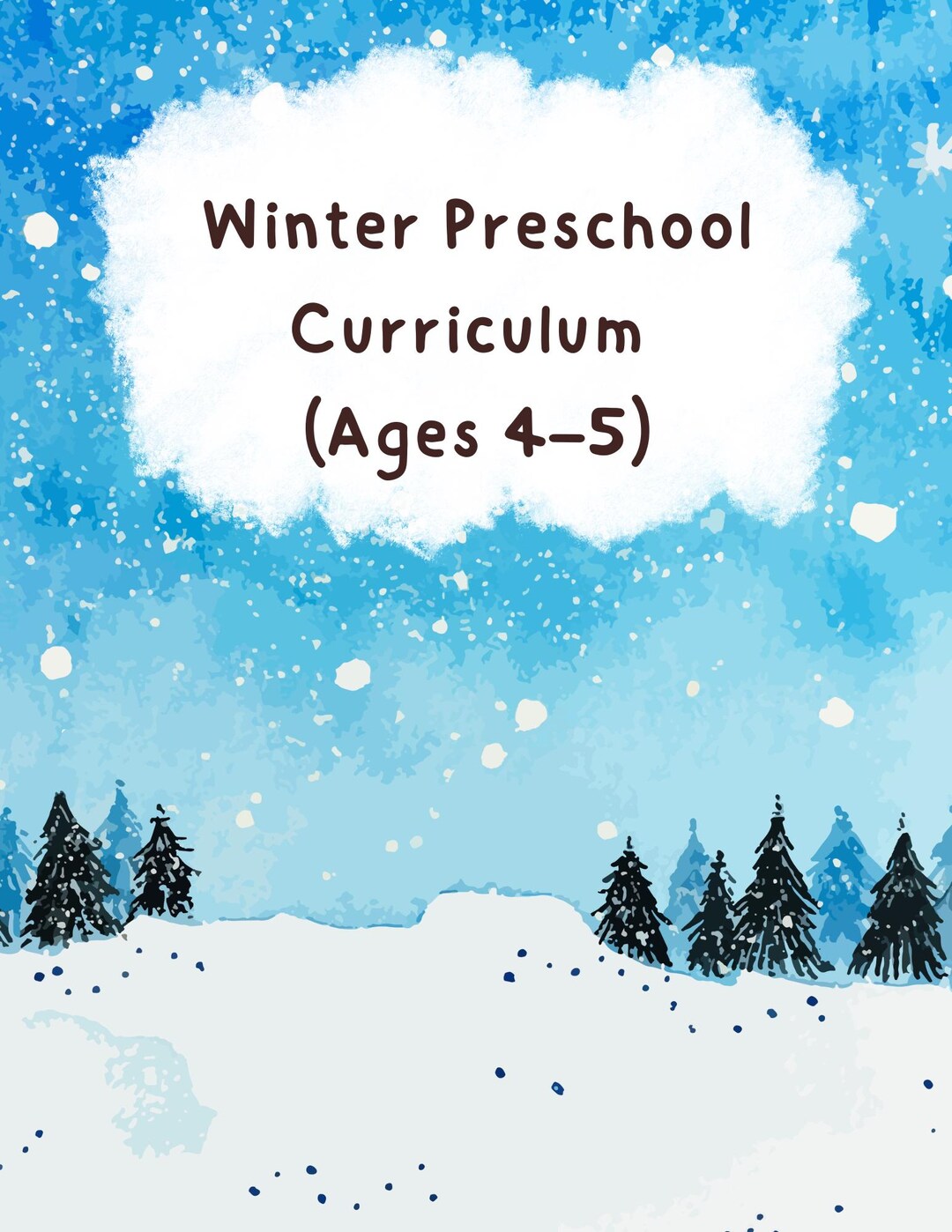 Winter Preschool Curriculum Pack | Waldorf Inspired Seasonal Learning ...