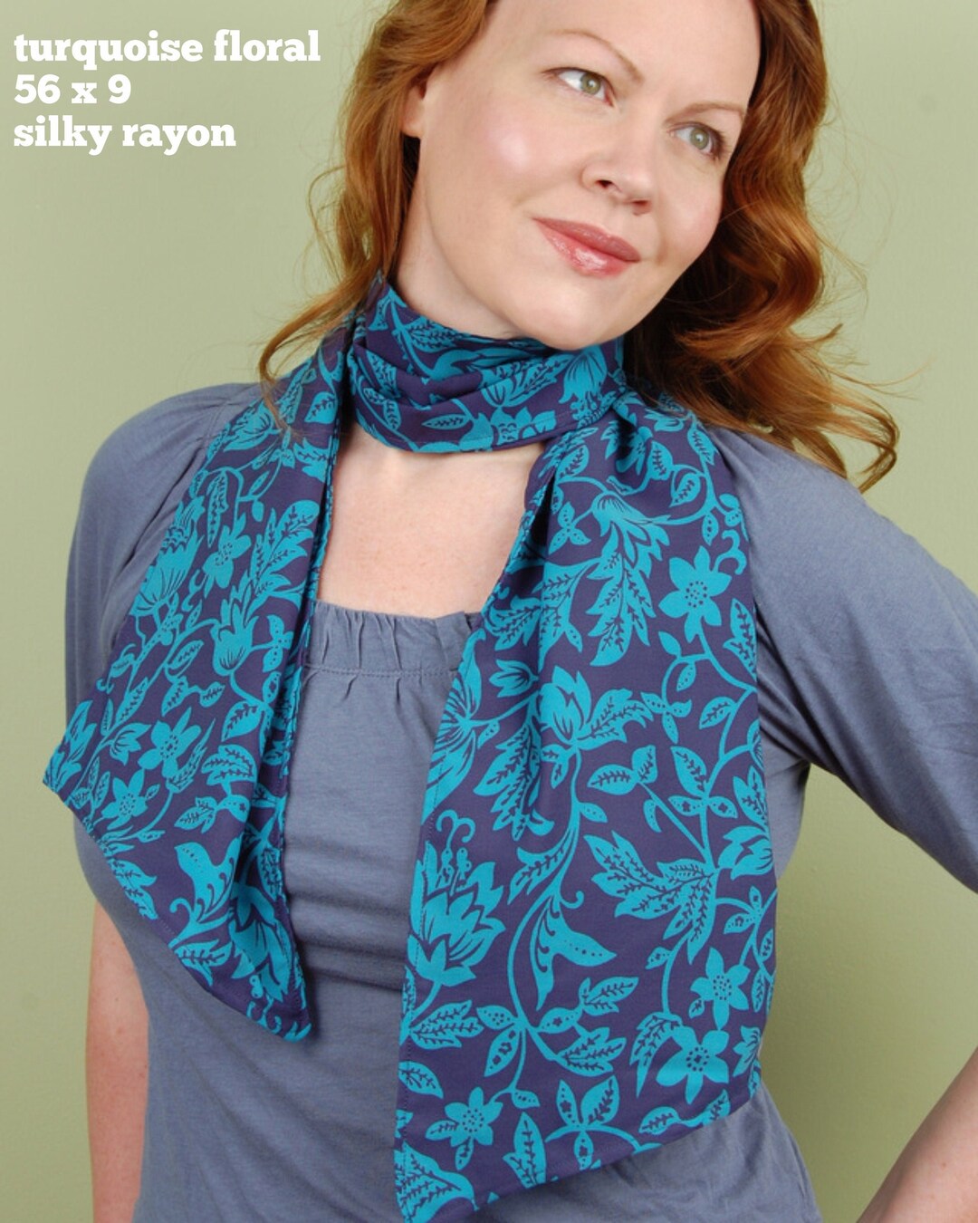 YOUR CHOICE Scarf-silky-matte-fashion Scarf - Etsy