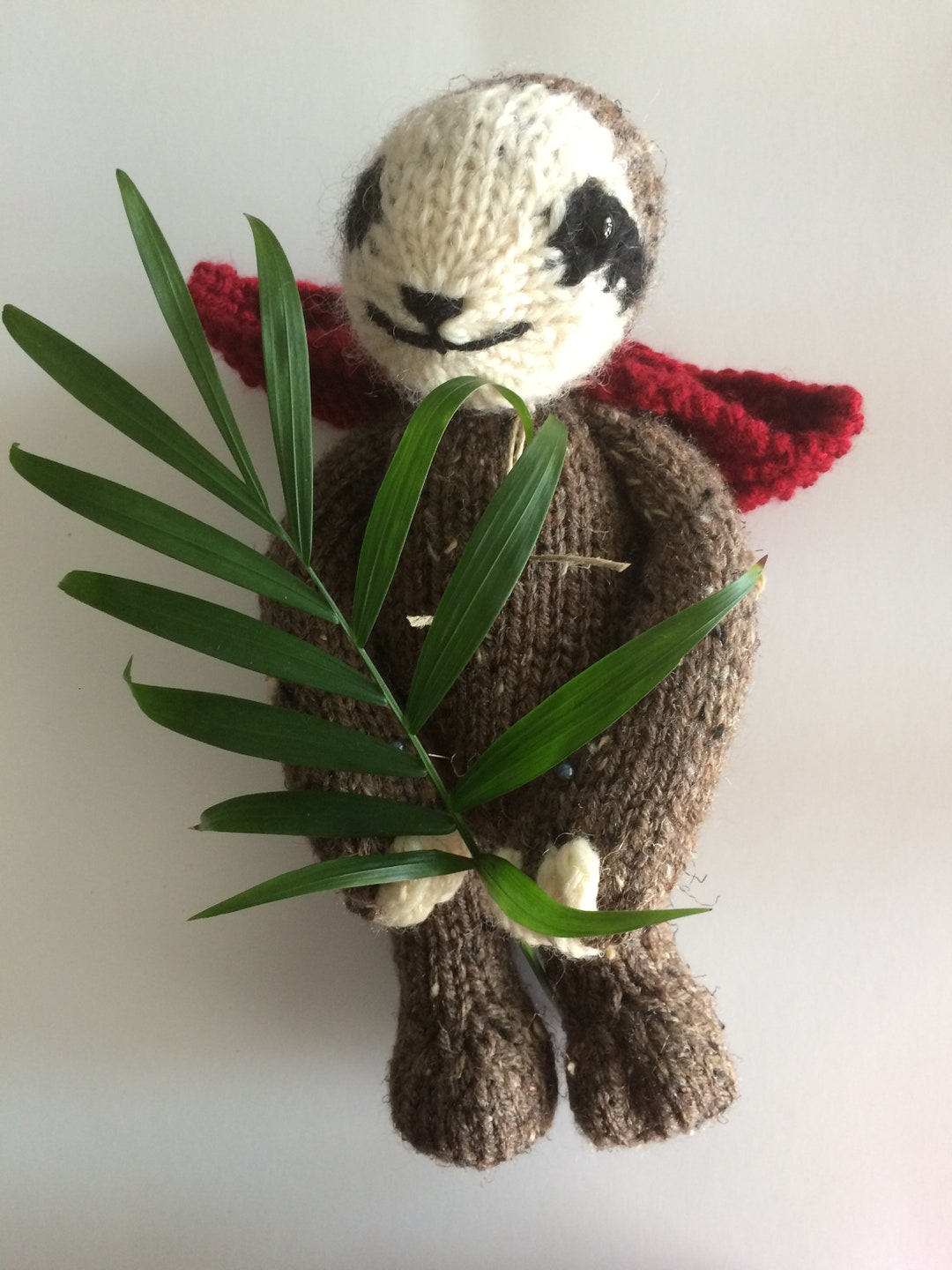 Sloth Toy/handmade Sloth/sloth With Cape/kid Sloth/knitted Toy/ready to ...