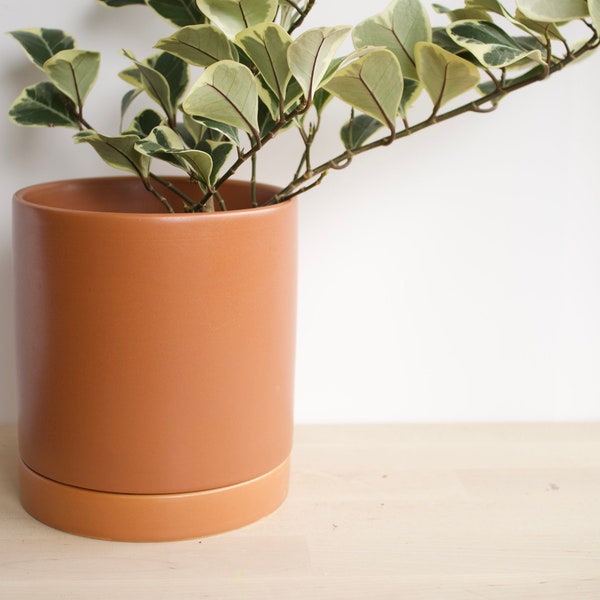 Orange Planter - Etsy