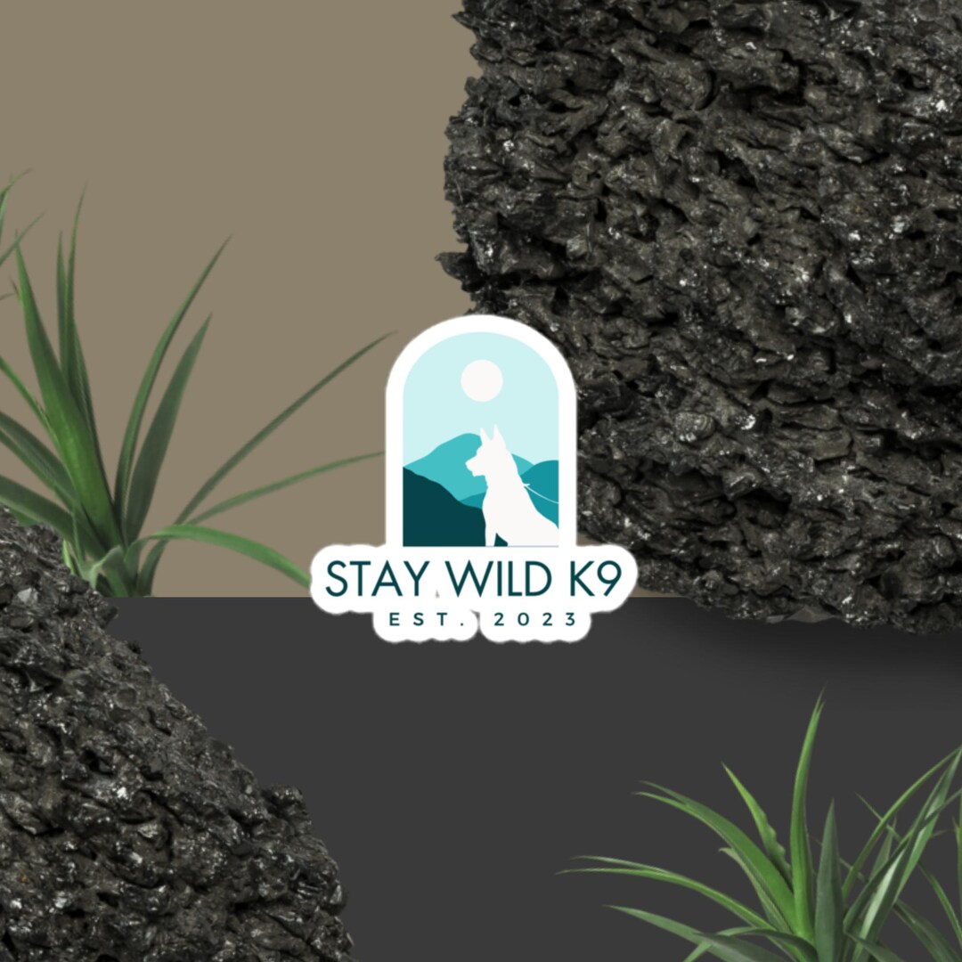 Stay Wild K9 Logo Sticker - Etsy