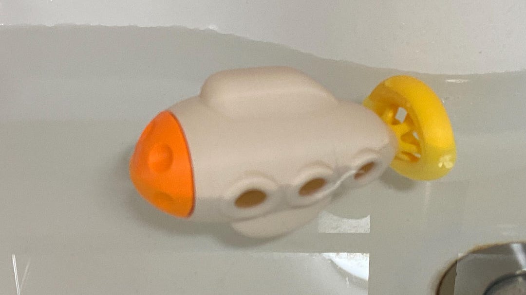 Cute Bath Submarine - Kids' Toy - Stress-relief Squeezer -3D Printed ...
