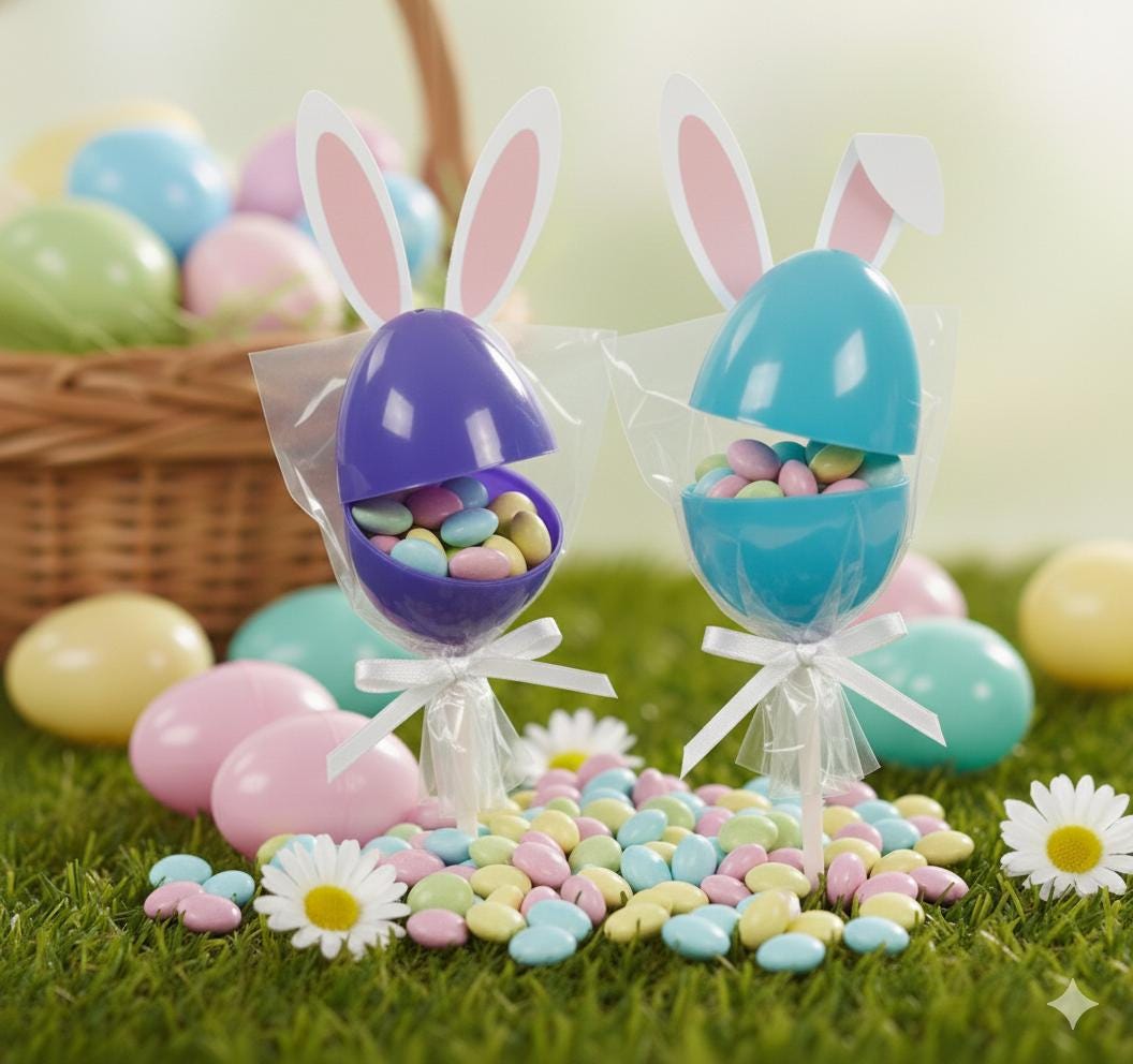 Easter Egg Pops, Basket Filler, Stuffers, Candy M&ms - Etsy