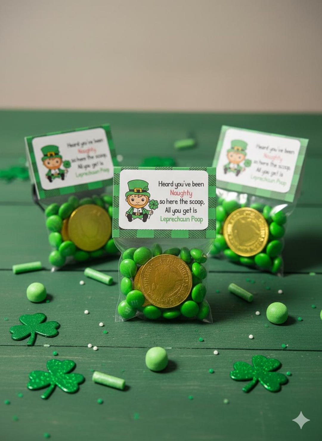 St Patrick's Day Classroom Party Favor Candy Bags - Etsy