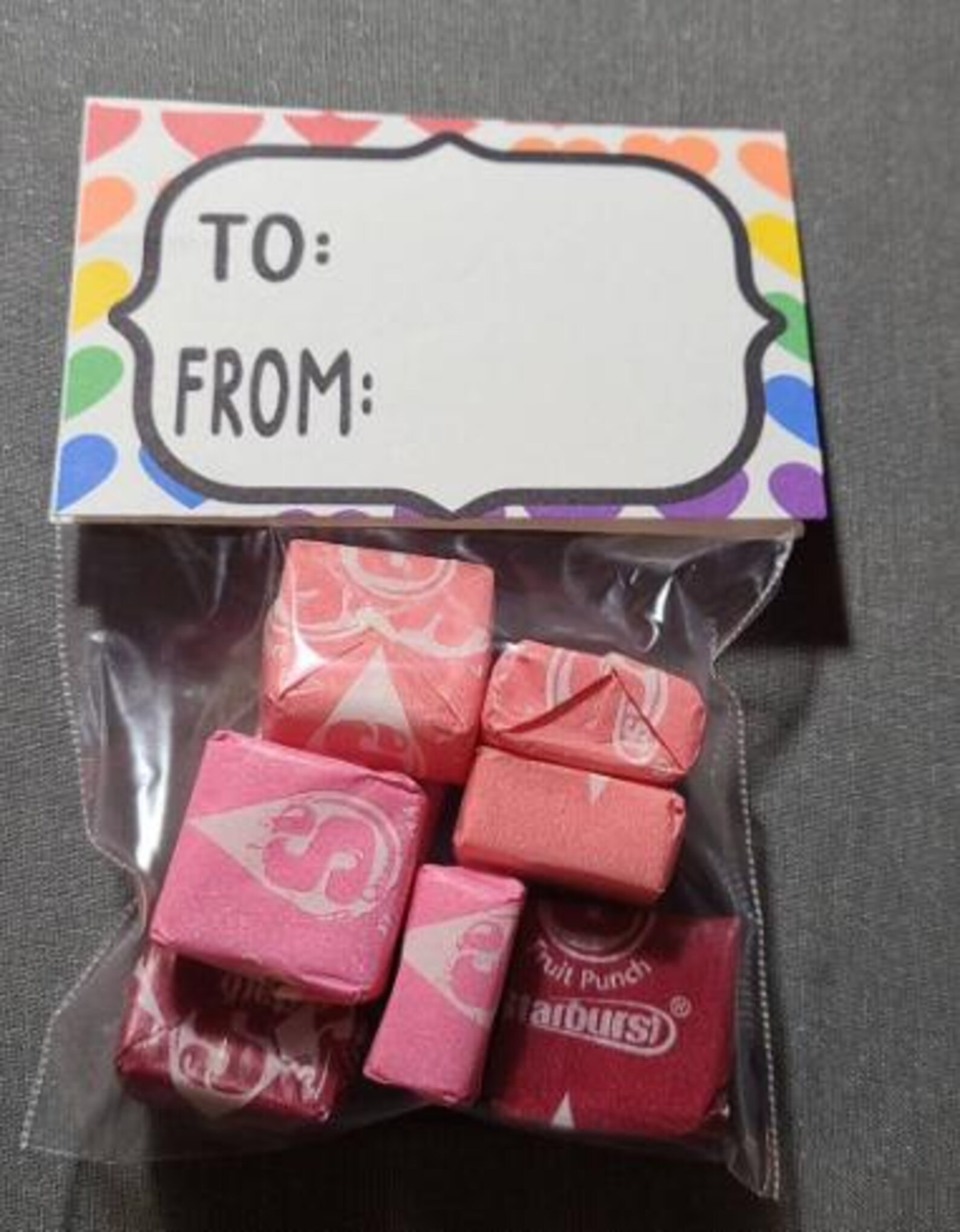 Valentines for Kids, Starburst, Classroom Valentines Treats - Etsy