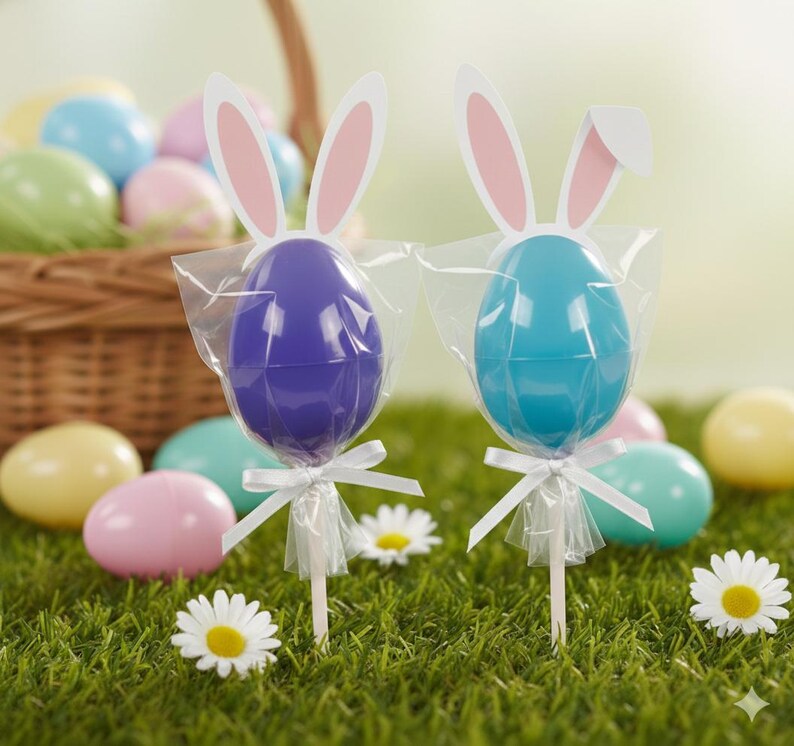 Easter Egg Pops, Basket Filler, Stuffers, Candy M&ms - Etsy