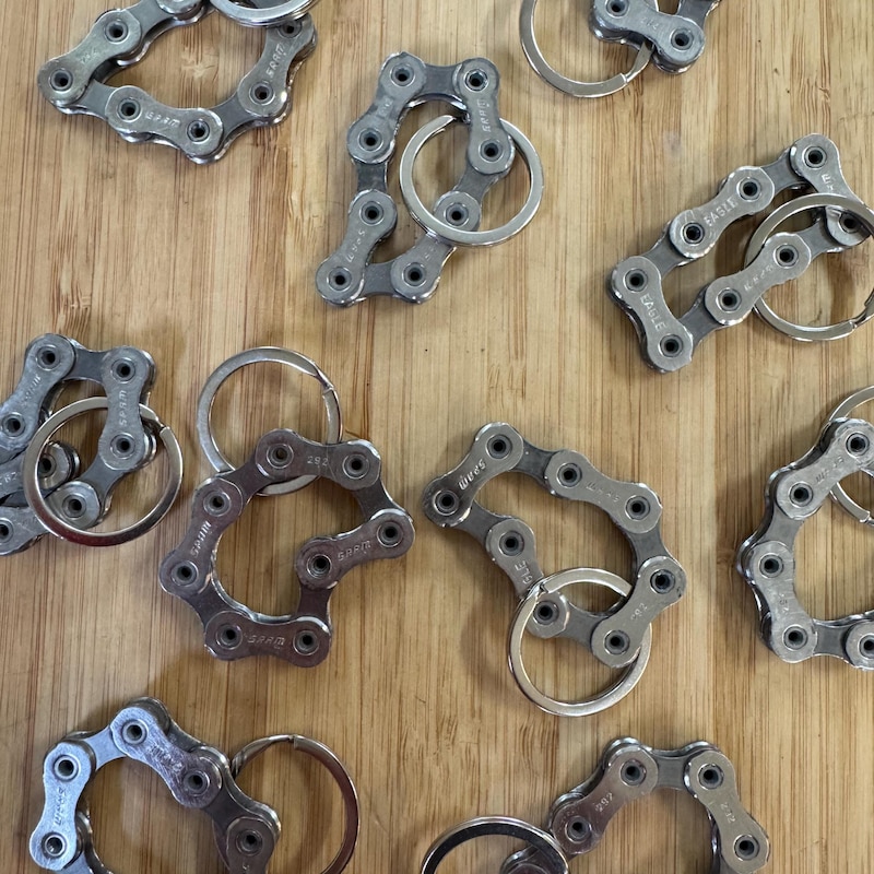Bicycle Keychain - Etsy