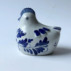 Delft Pottery Vintage Ceramic Hen Chicken Coin Bank Likely Made in ...