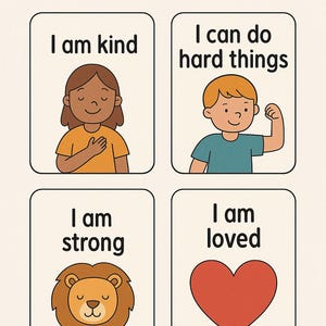 Calm Corner Kit: Toddler Emotion Chart & Calm Down Cards (printable PDF ...