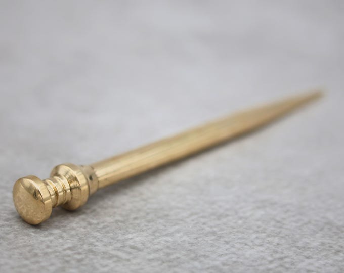 Premium Brass Marlin Spike Punch Pick, Durable Pocket Tool ATHOS EDC - Etsy