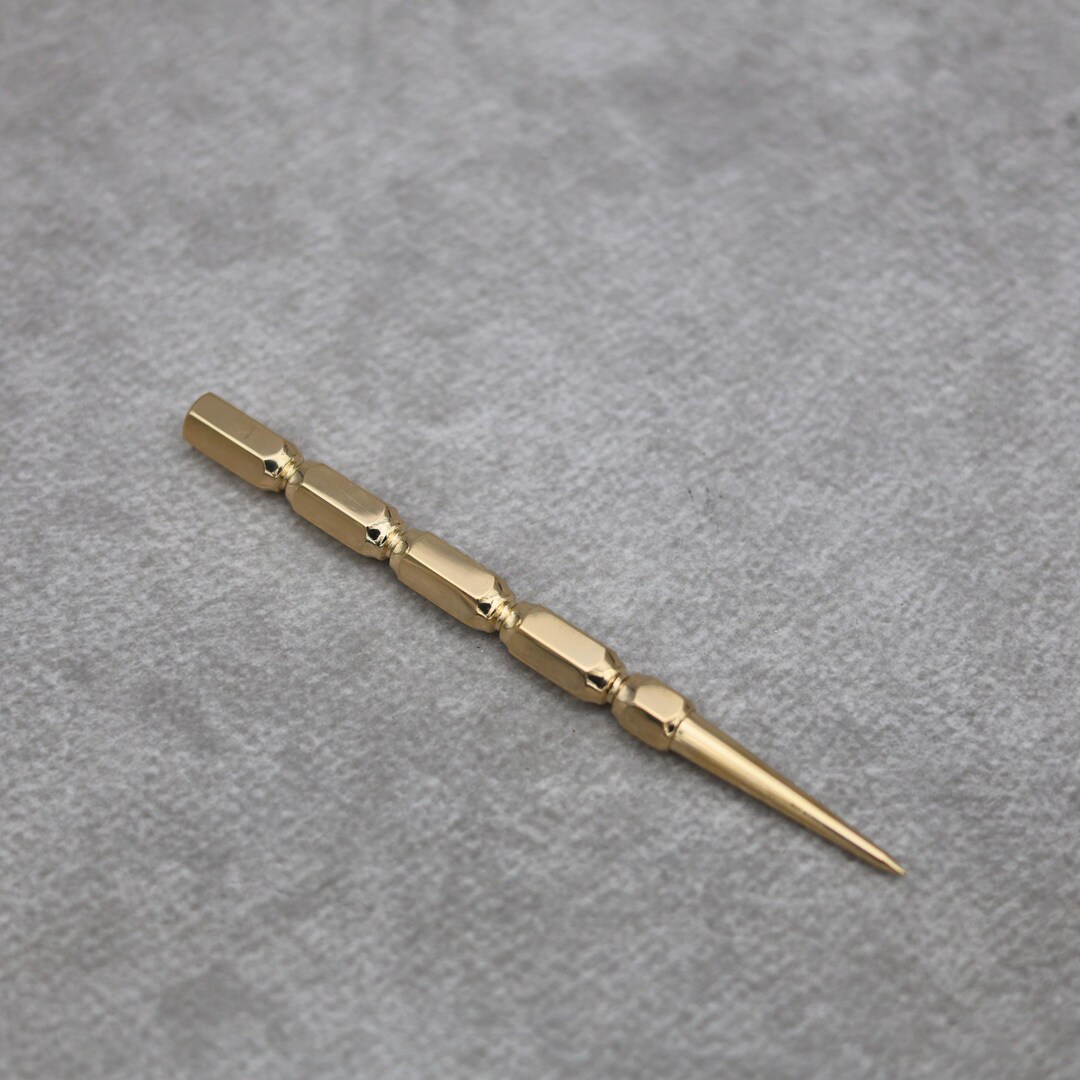 Premium Hex Brass Marlin Spike EDC Tool for Trekking Outdoor ...