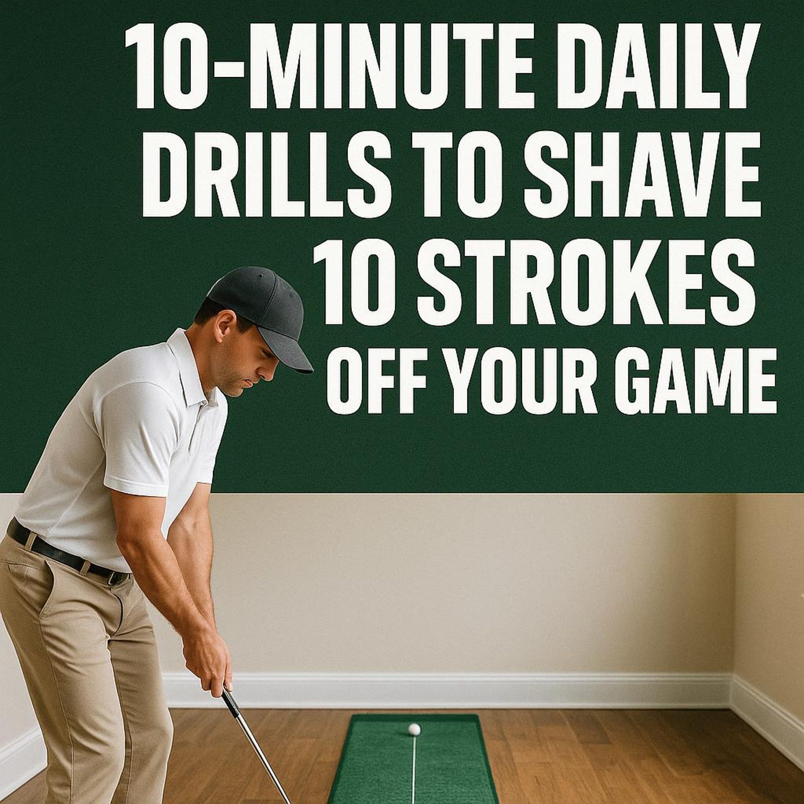 10 Minute Daily Drills to Shave 10 Strokes off Your Game - Etsy