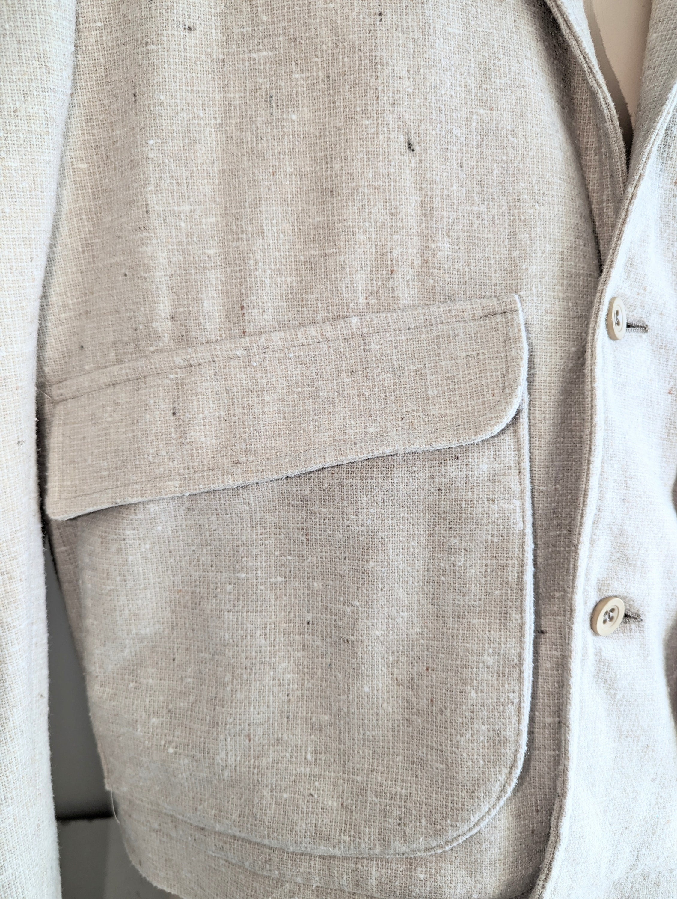Rare Vintage Rockabilly Smart Jacket With Deep Front Pockets in a Cool ...