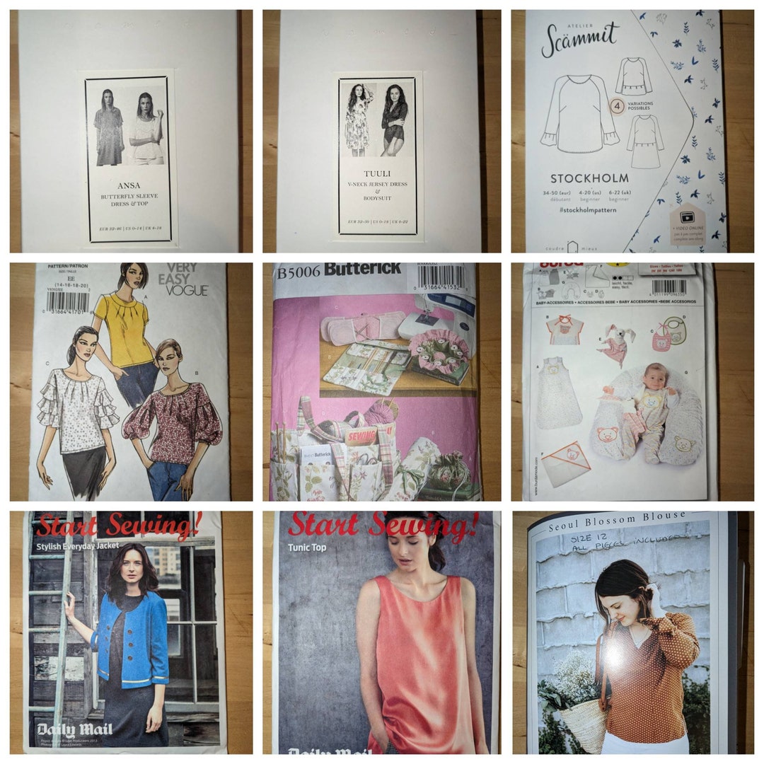 Modern Sewing Sewing Patterns Baby, Knitting Bags Craft, Jacket and ...