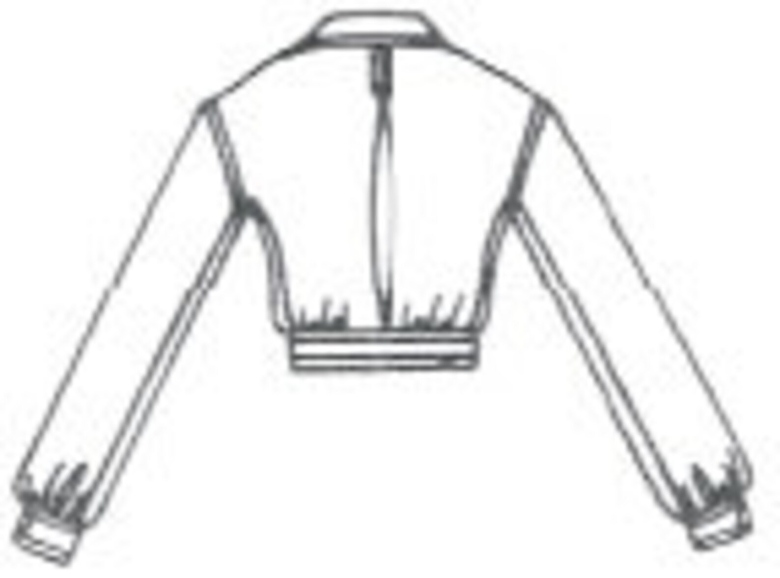 Classic Wartime 1940's Battle Jacket Sewing Pattern Repro Vintage B34 ...
