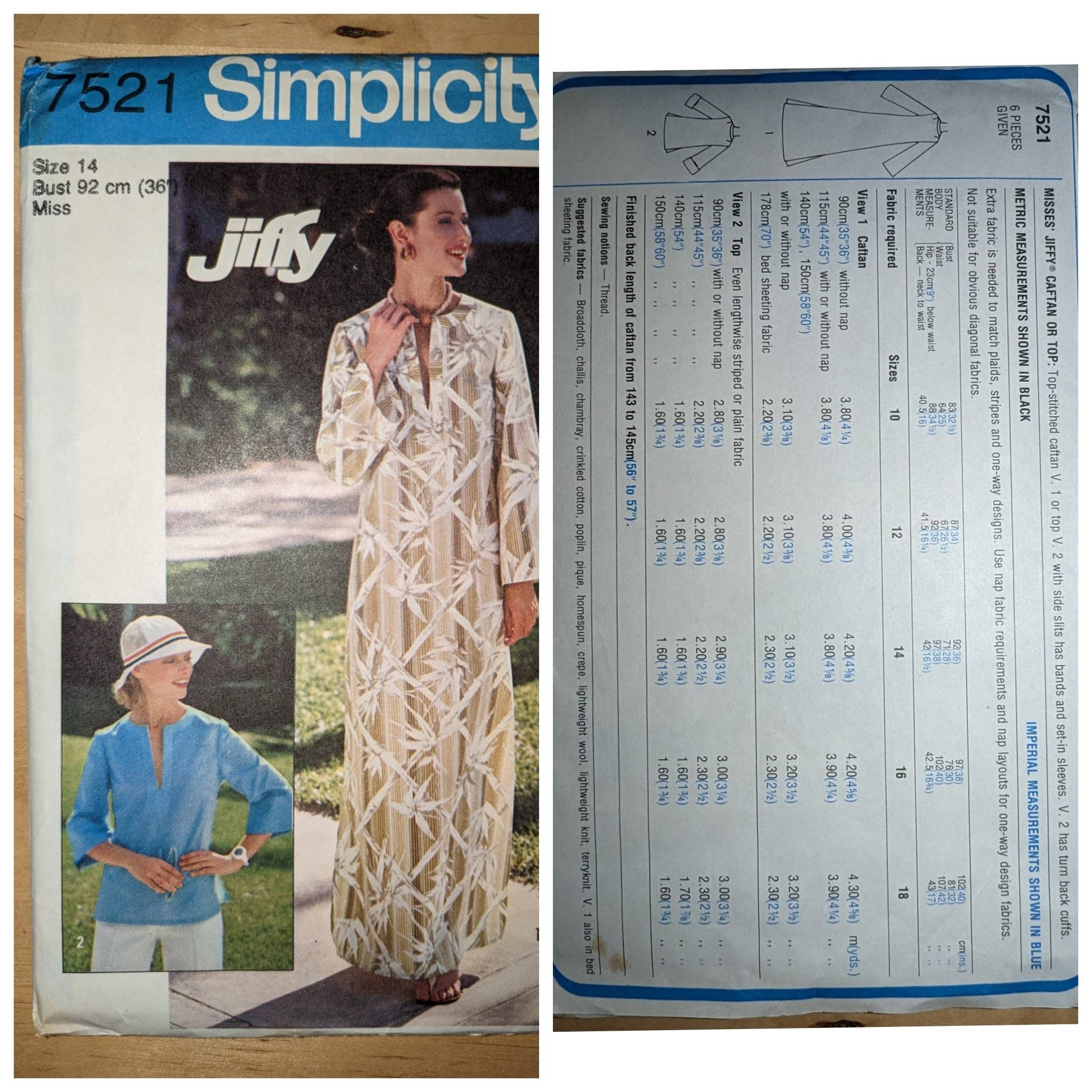 Vintage Sewing Dress Patterns 1960's 1970's 1980's to Modern Jiffy ...