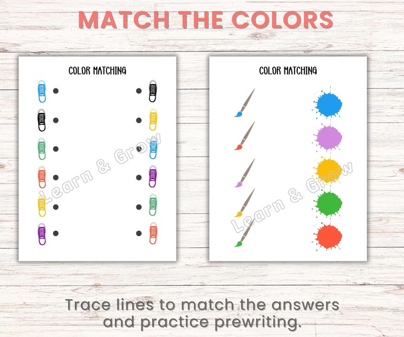 Toddler Learning Colors Binder: 30 Hands-on Activities (printable ...