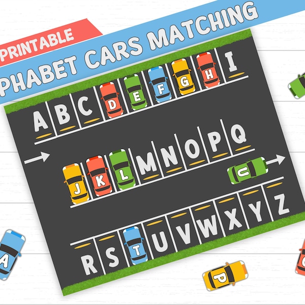 Transportation Alphabet - Etsy