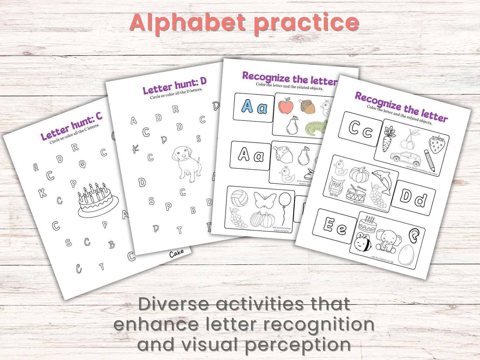 Preschool Morning Menu Printable: 100 No-prep Learning Activities ...