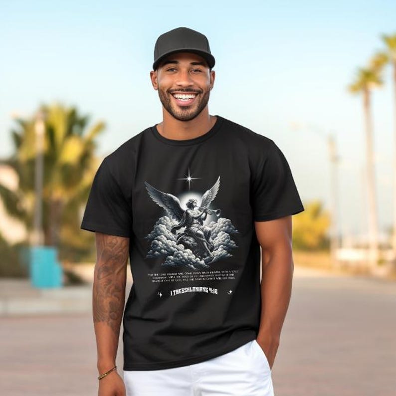 Trending Faith Based Angel T-shirt: Christian Tee - Etsy