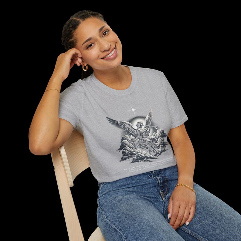 Trending Faith Based Angel T-shirt: Christian Tee - Etsy