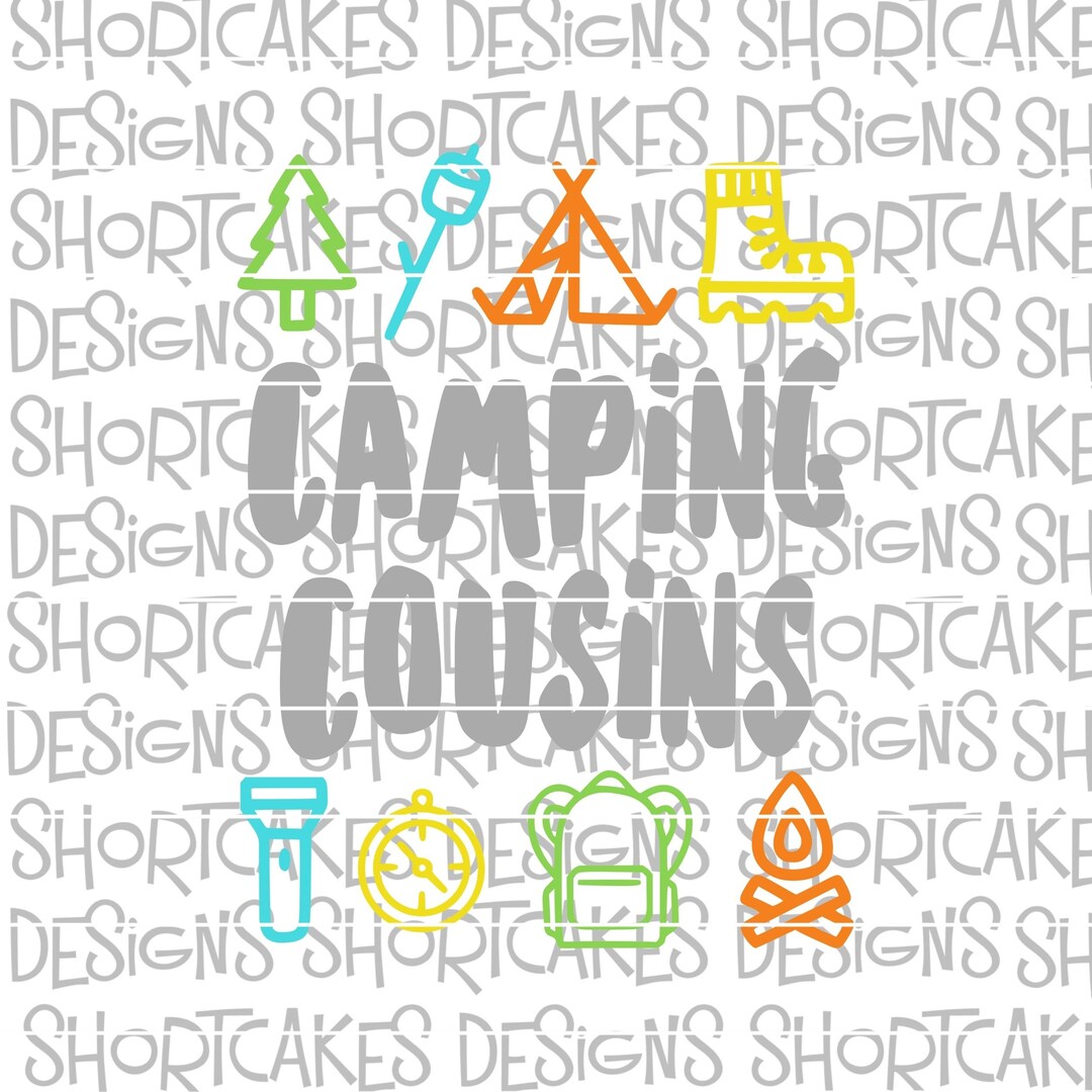 Camping Cousins Digital Download Svg/png/jpeg/dxf - Etsy