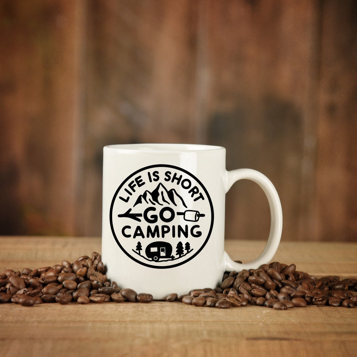 Life is Short Go Camping Digital Download Svg/png/jpg/dxf - Etsy