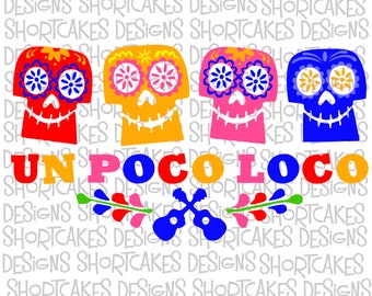 Poco Loco Svg | Etsy