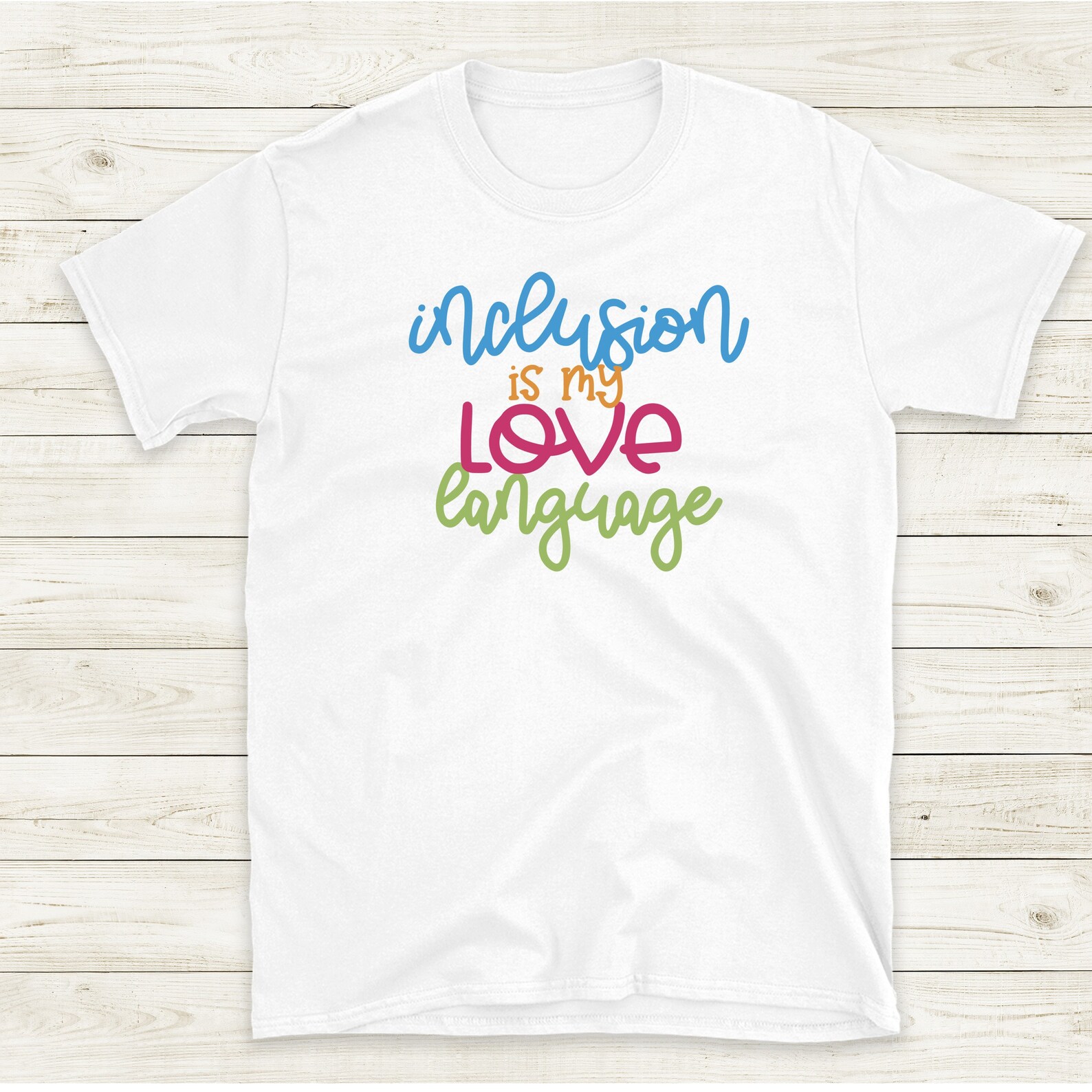 Inclusion is My Love Language Digital Download SVG/PNG/JPG | Etsy
