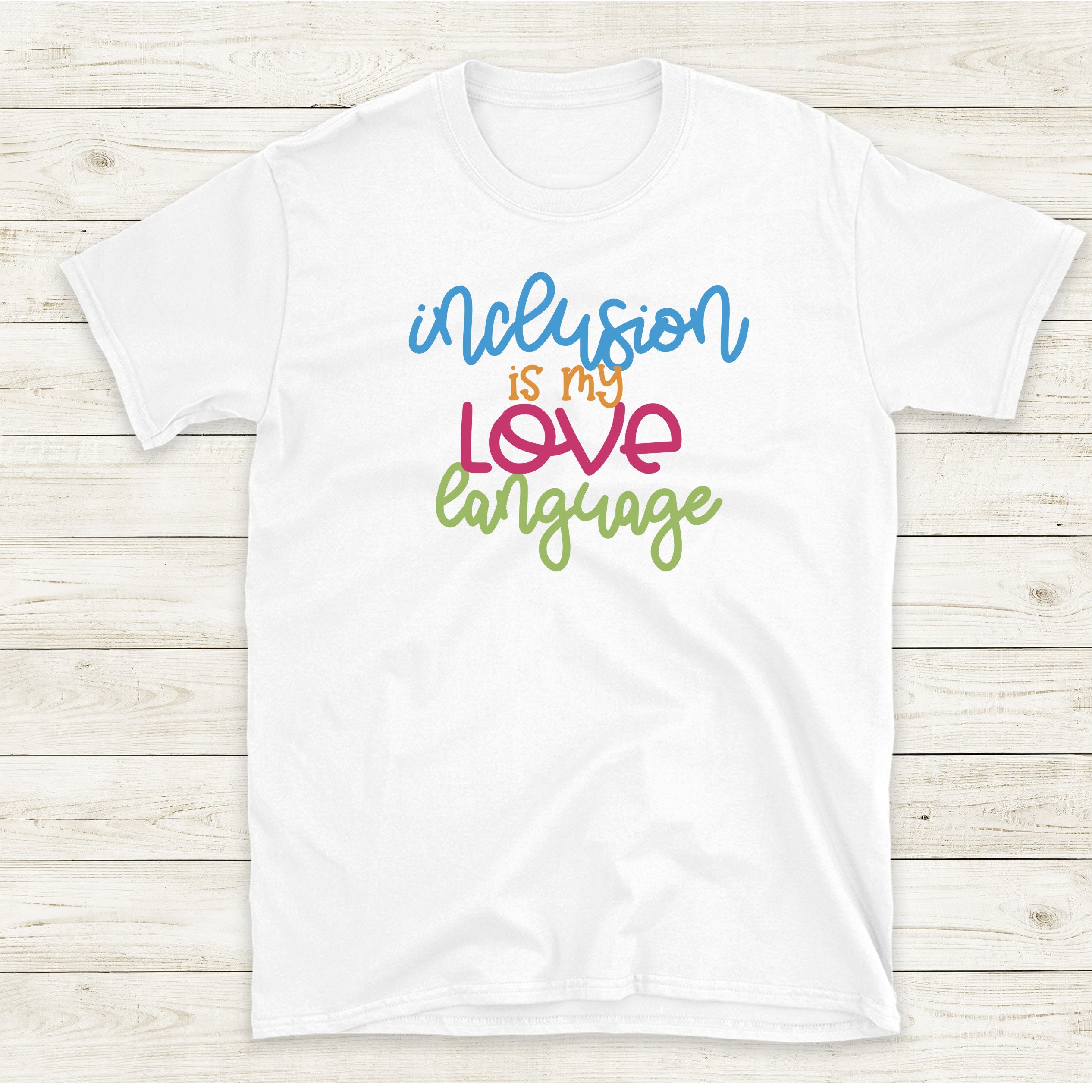 Inclusion is My Love Language Digital Download SVG/PNG/JPG | Etsy