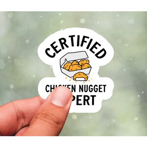 Certified Chicken Nugget Expert Digital Download Svg/png/jpeg/dxf - Etsy