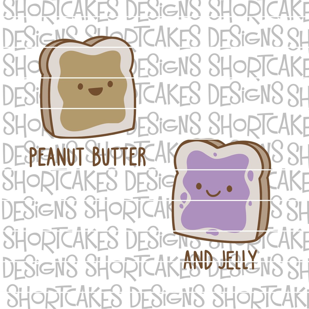 Peanut Butter and Jelly Digital Download Svg/png/jpeg/dxf - Etsy