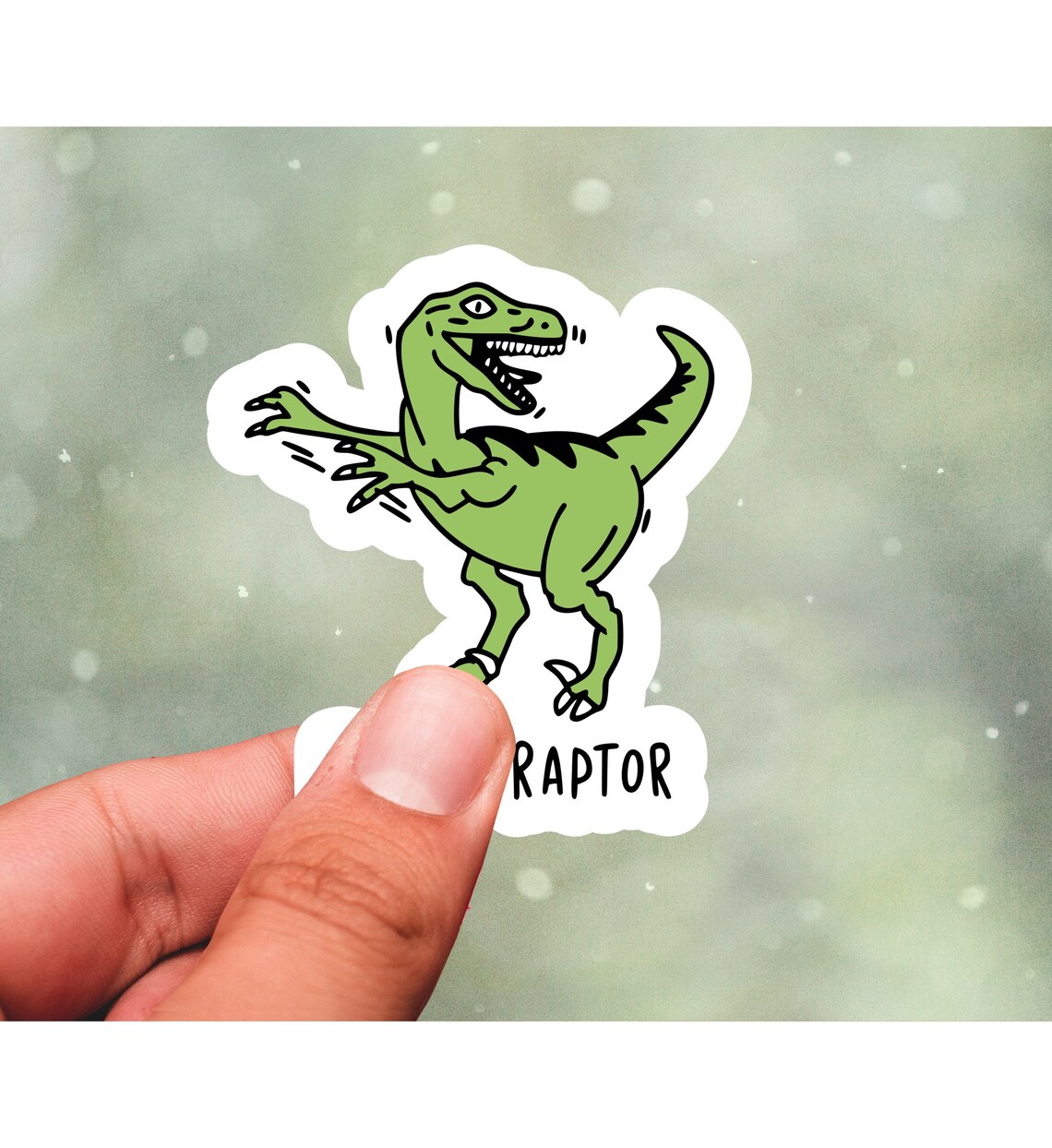 Flosso-raptor Dinosaur Floss Dance Velociraptor Digital - Etsy