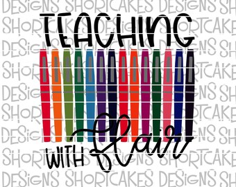 Teaching With Flair Png - Etsy