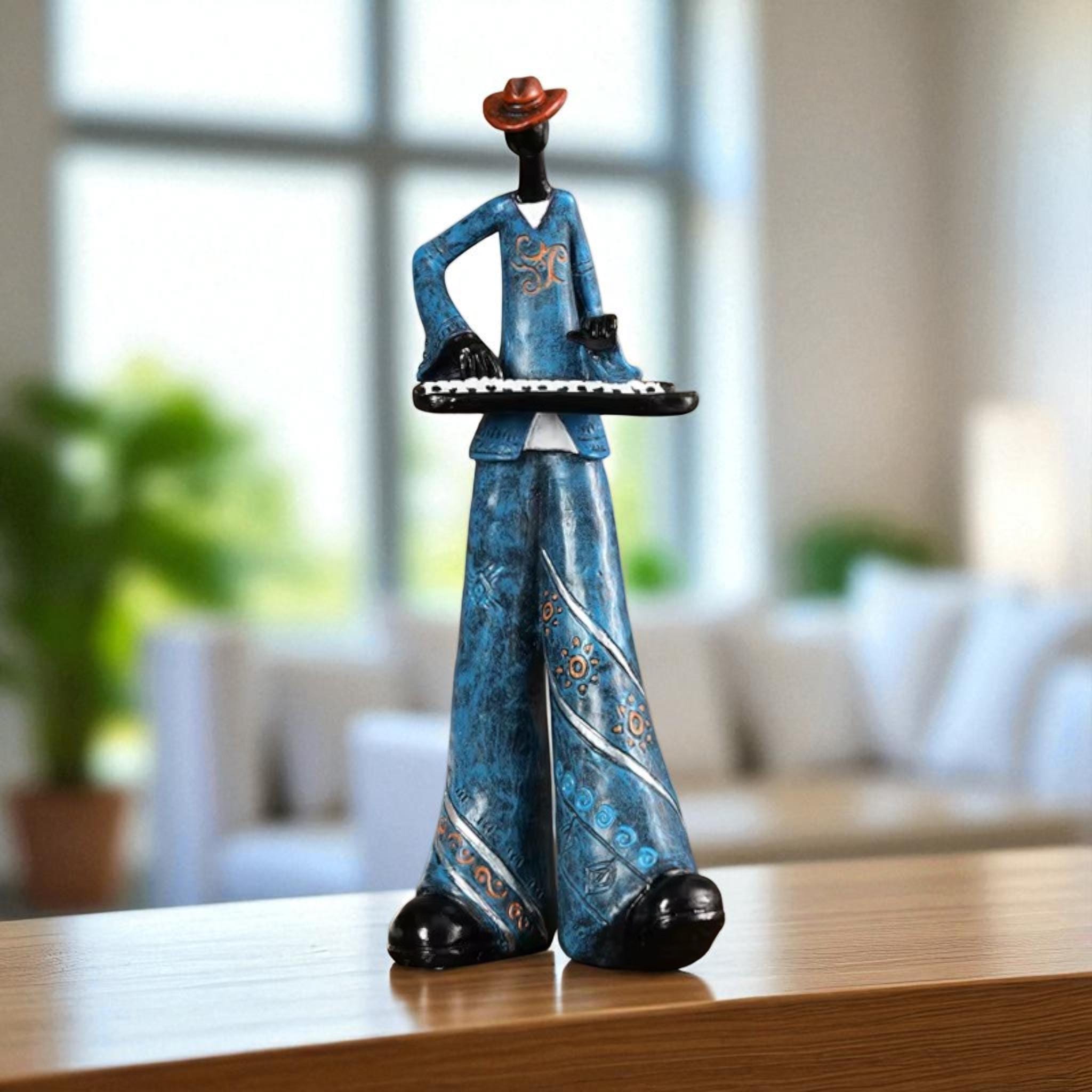 Musical Instrument Band Statue, Nordic Style Sculpture for Living Room ...