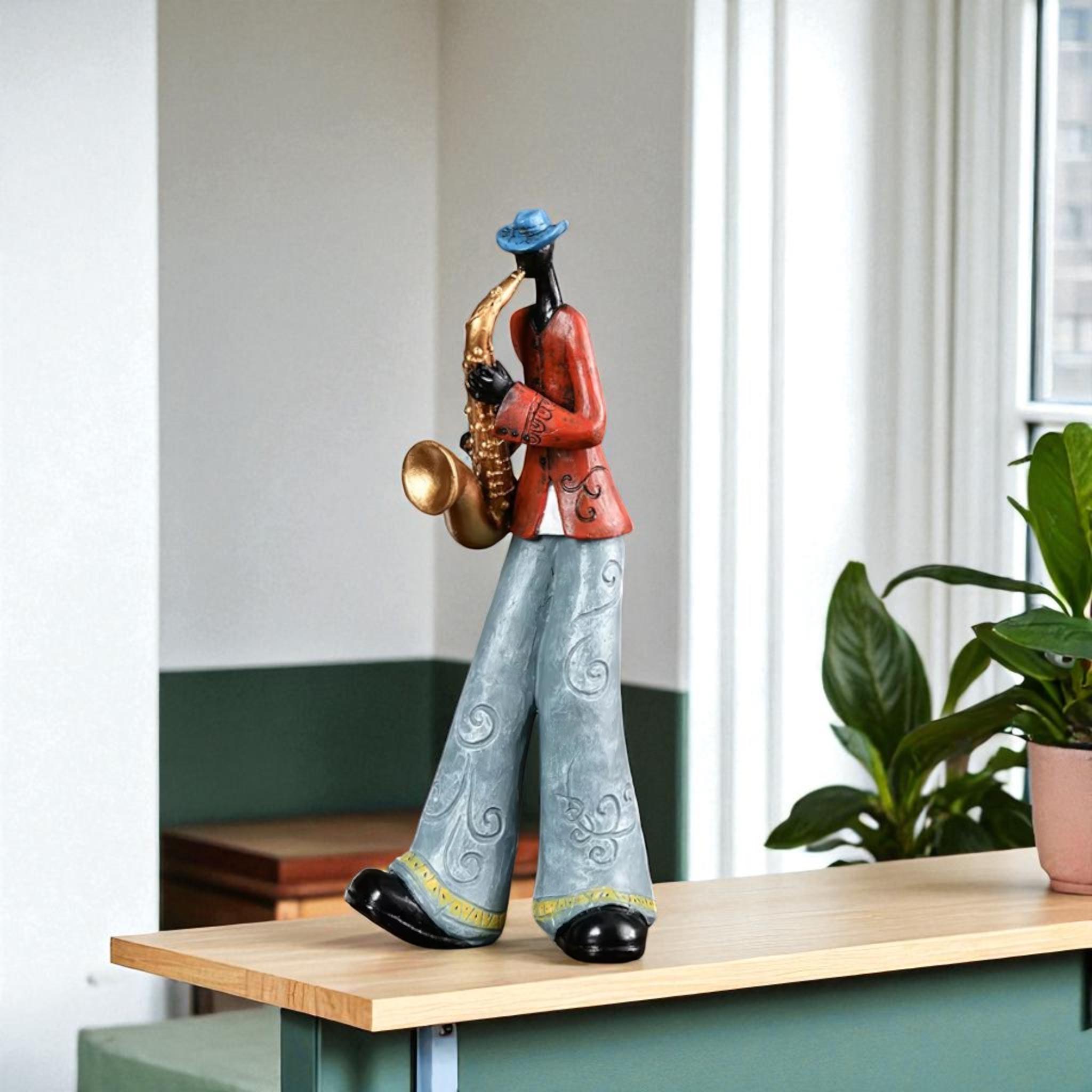 Musical Instrument Band Statue, Nordic Style Sculpture for Living Room ...