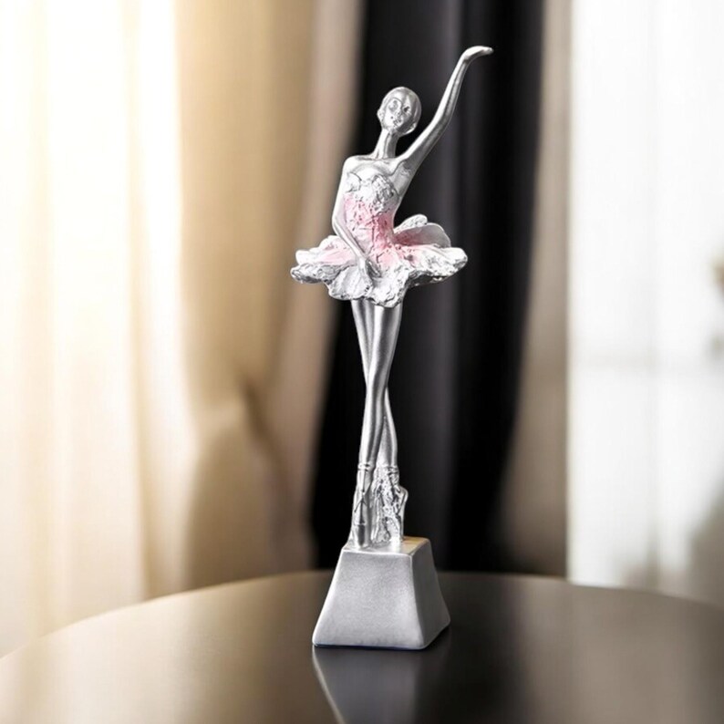 European Ballet Dancer | Resin Statue | Figurative Sculpture for ...