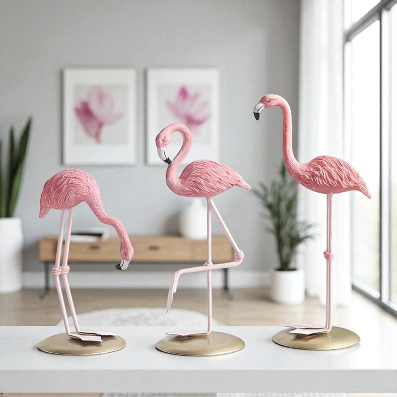 Flamingo Figurine - Etsy