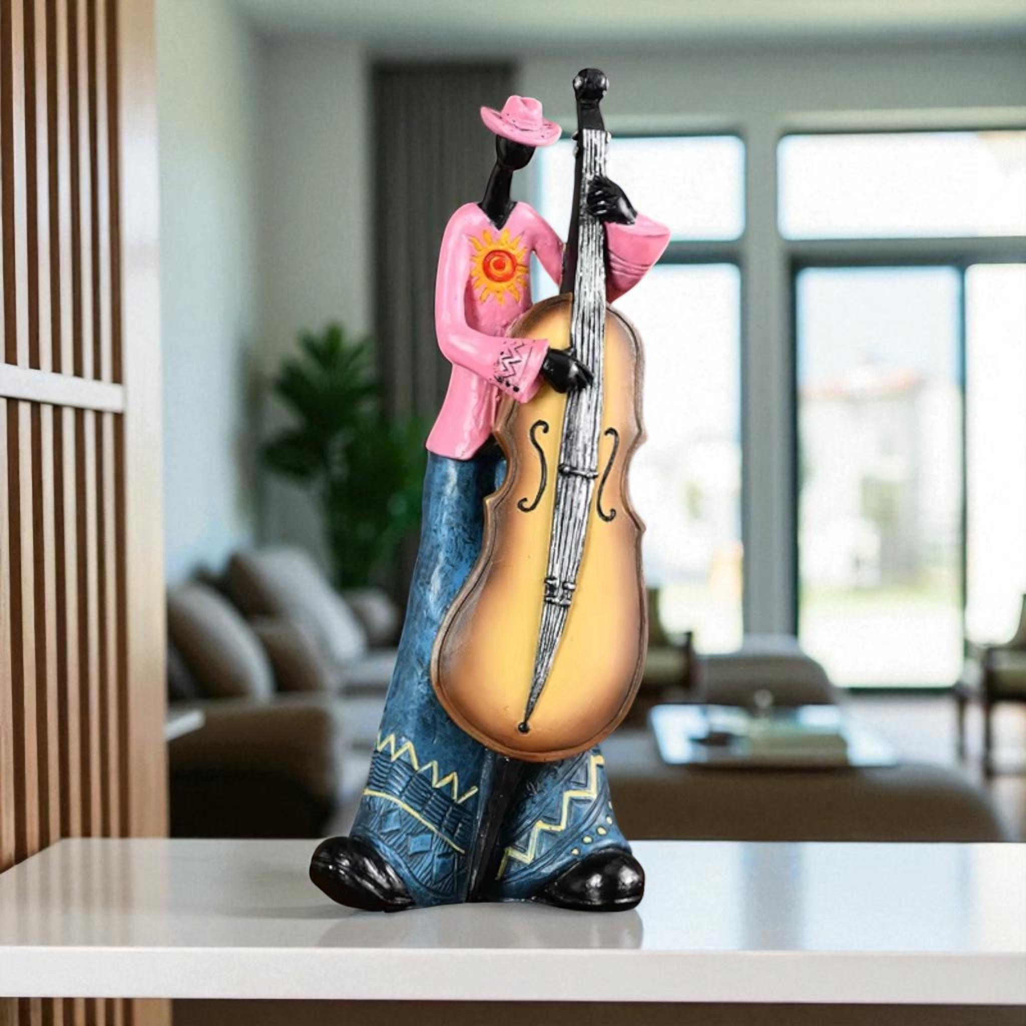 Musical Instrument Band Statue, Nordic Style Sculpture for Living Room ...