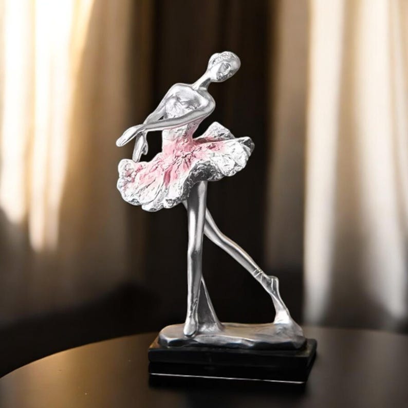 European Ballet Dancer | Resin Statue | Figurative Sculpture for ...