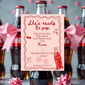 Editable Baby Shower Invitation Template - Etsy