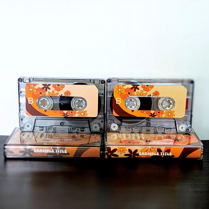 Custom Cassette Mixtape | Your Music + Your J-card Art | Any Language ...
