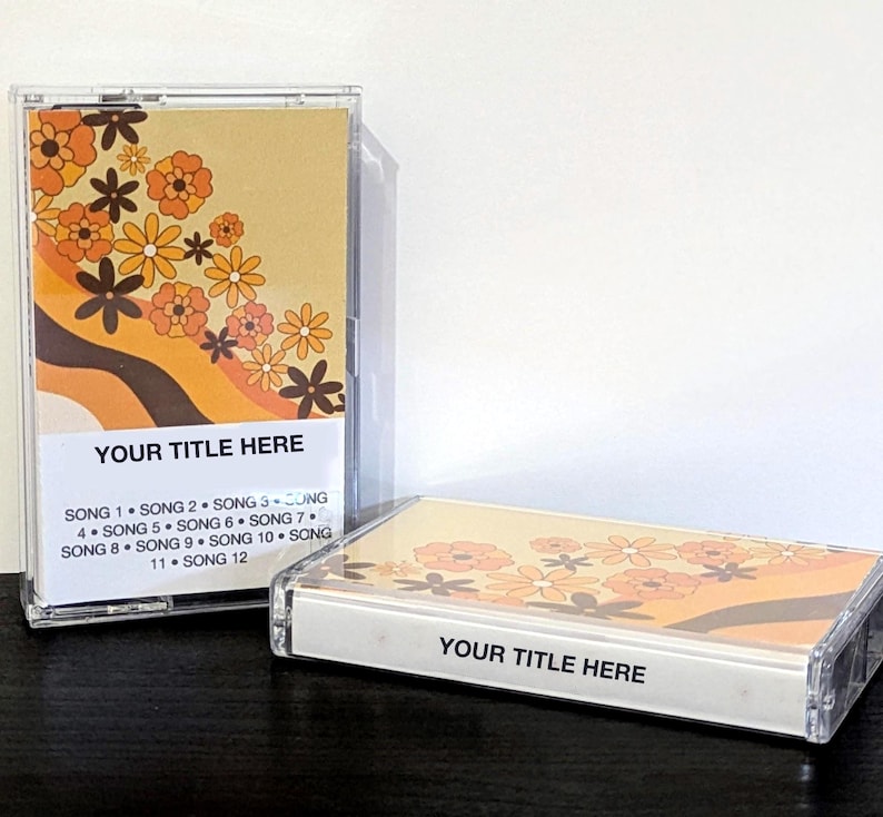 Custom Cassette Mixtape | Your Music + Your J-card Art | Any Language ...