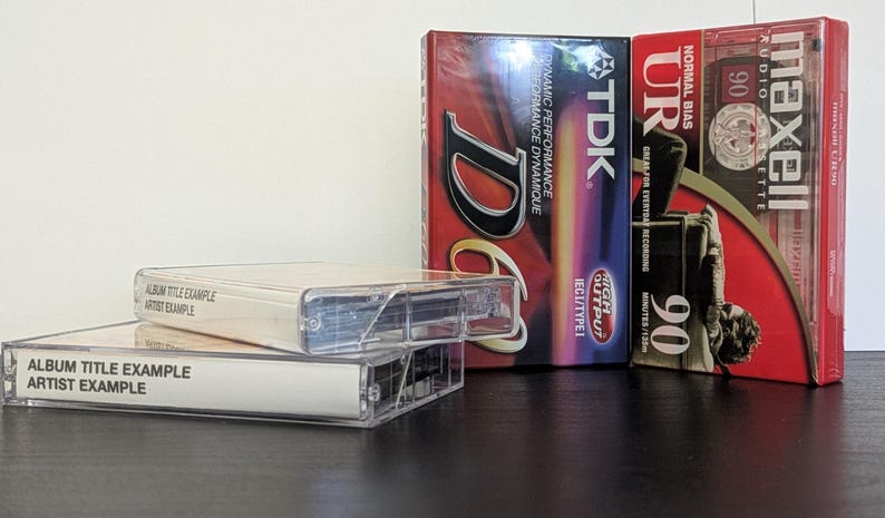 Custom Cassette Mixtape | Your Music + Your J-card Art | Any Language ...