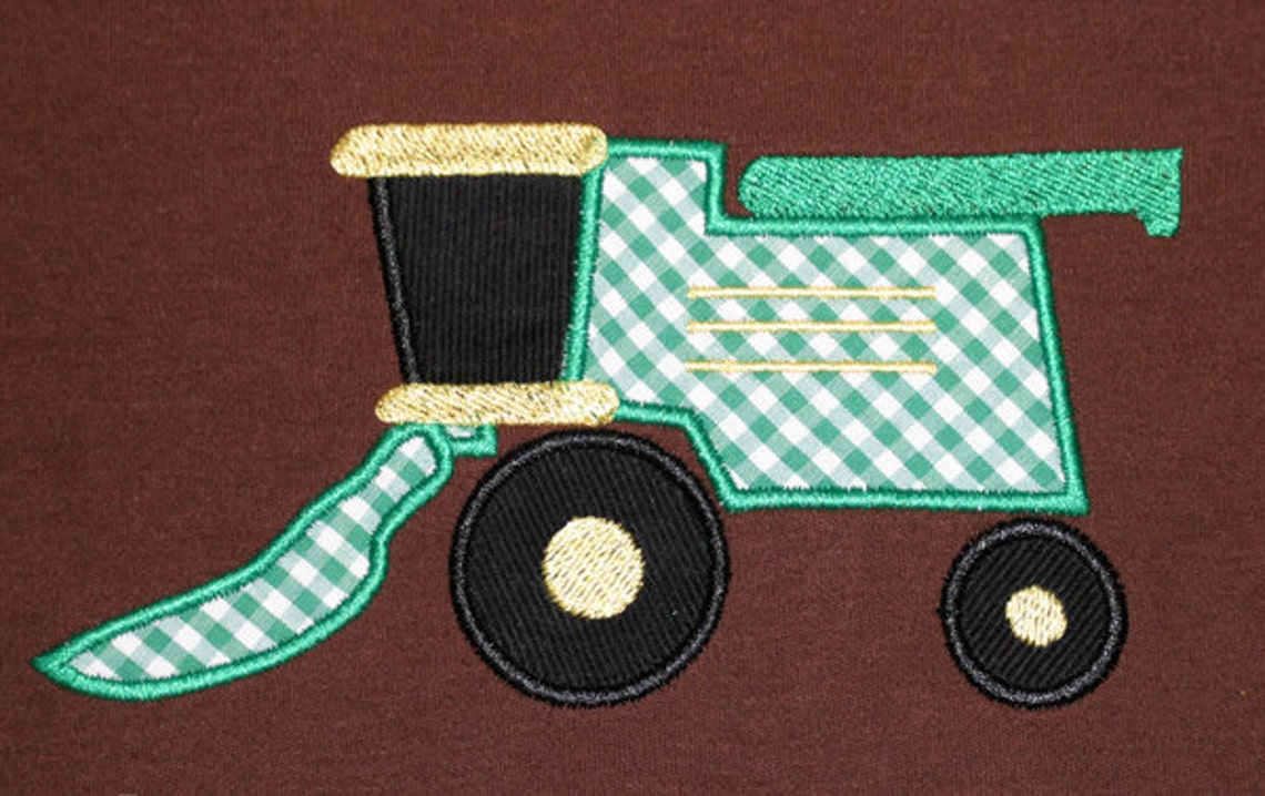 Combine Applique Design Farming - Etsy