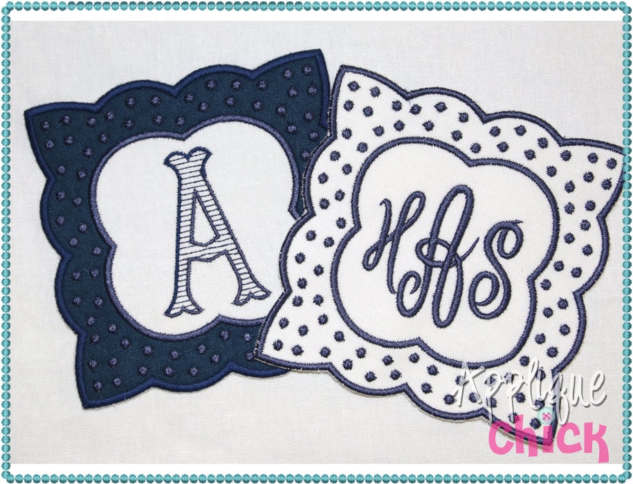 ITH Candlewick Border Cocktail Napkin Machine Embroidery Design - Etsy